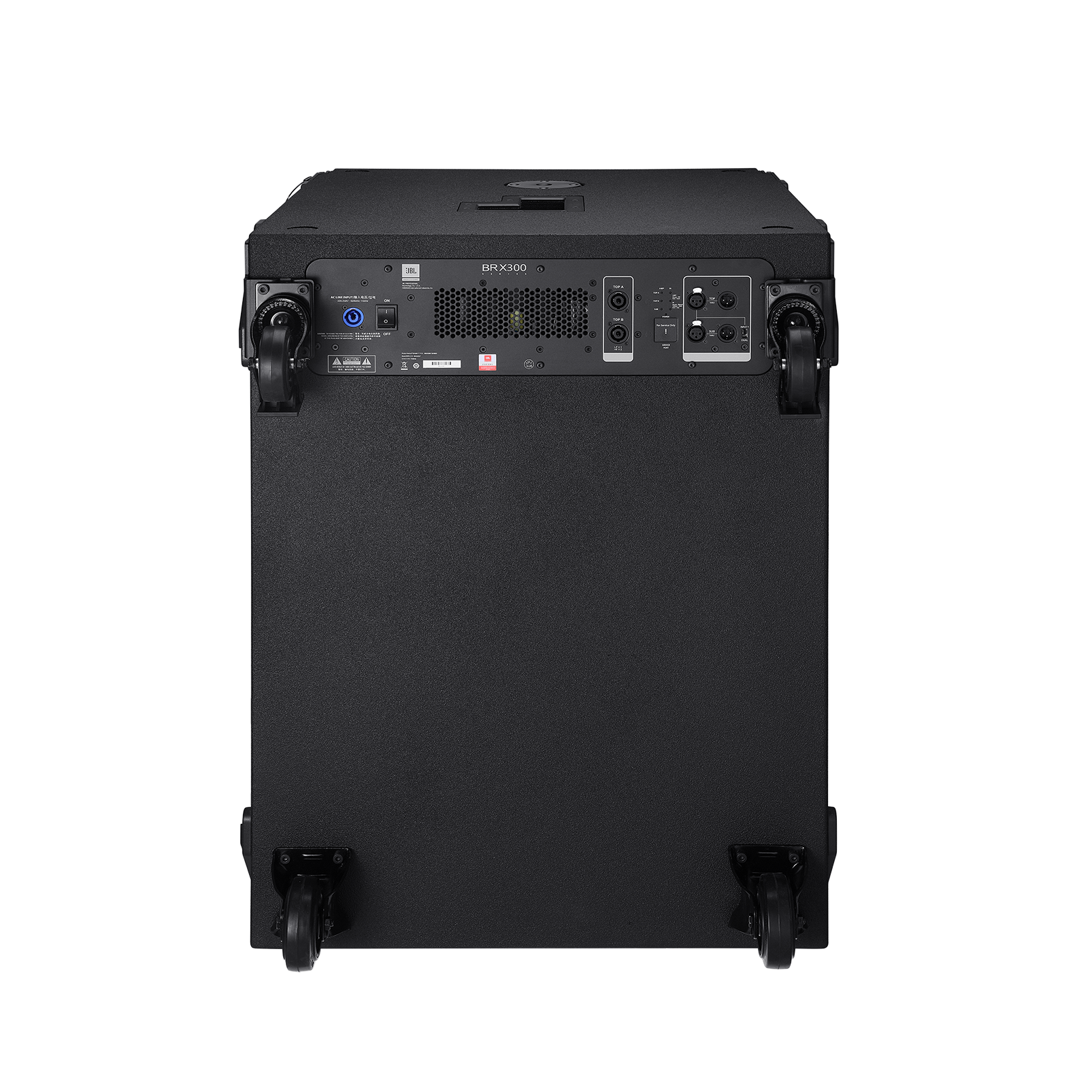 BRX325SP | Modular Portable Line Array Subwoofer with 6-Channel Amplifier