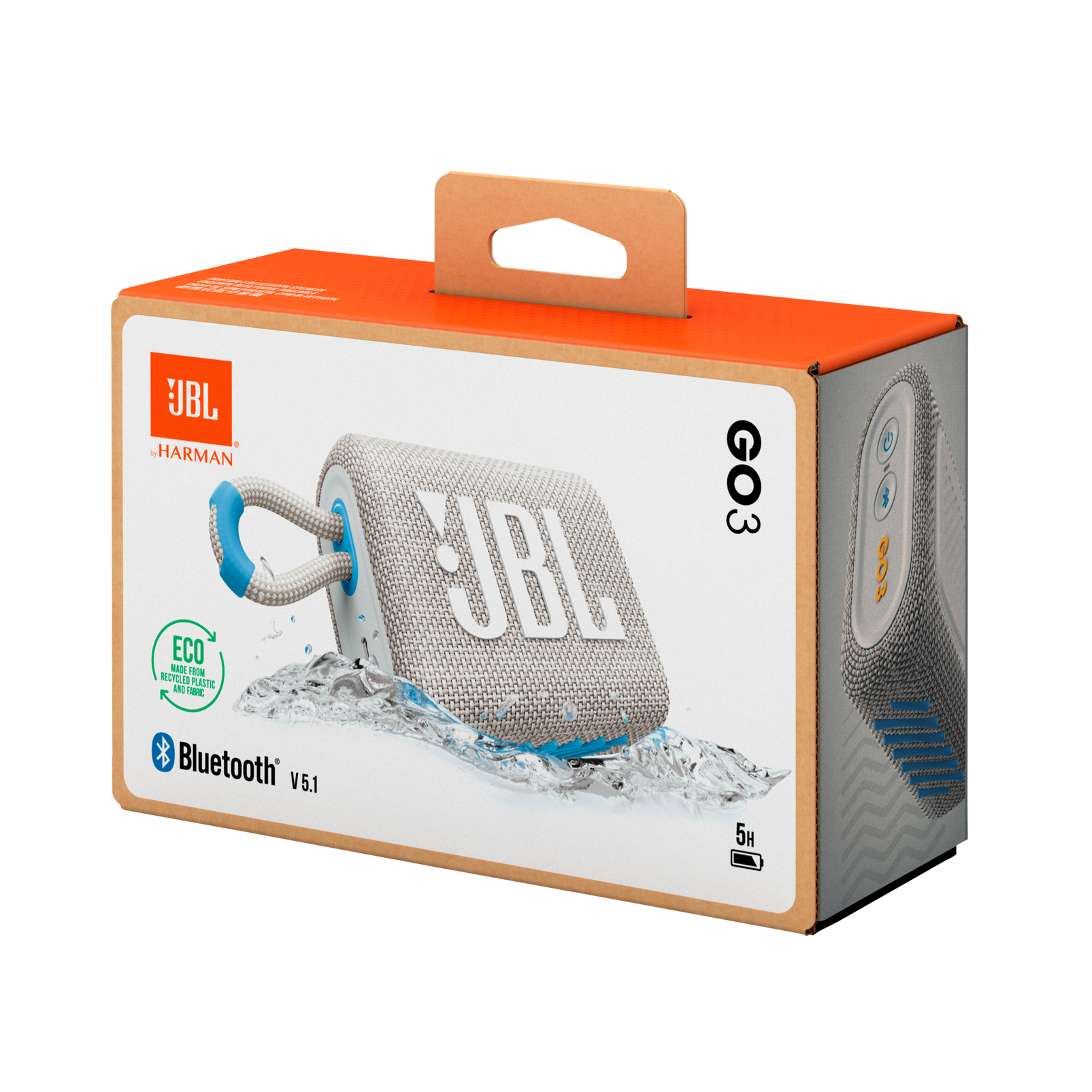 JBL Go 3 Eco | Ultra-portable Waterproof Speaker