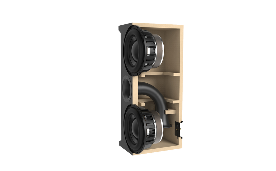 SSW-2 | Dual 12” (300mm) Passive Subwoofer