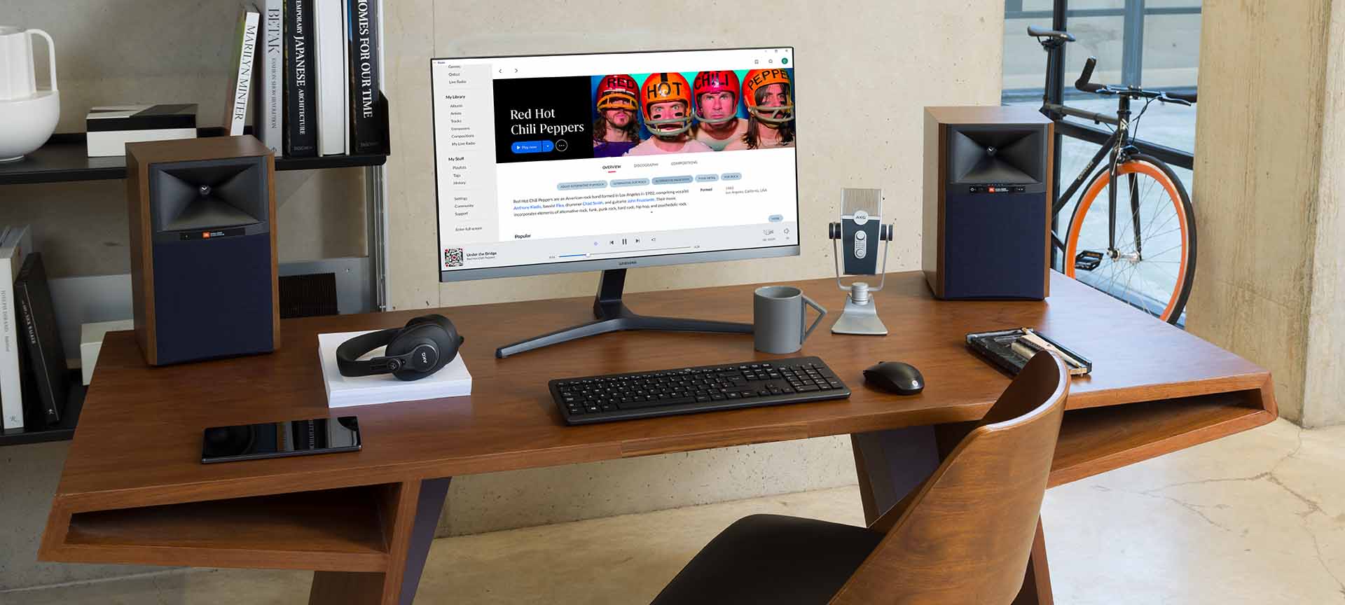 4305P Studio Monitor | Powered Bookshelf Loudspeaker System